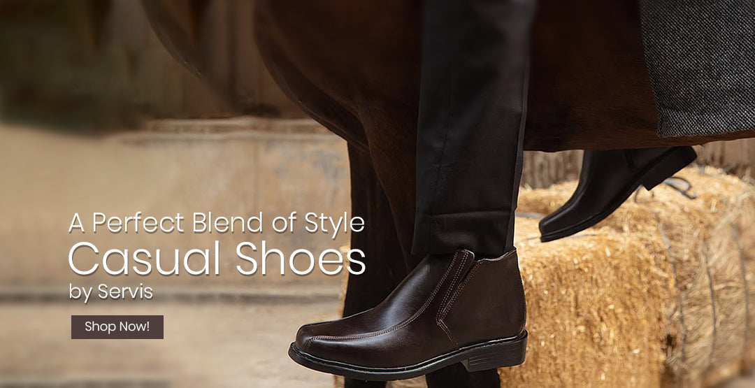 Casual Shoes by Servis – A Perfect Blend of Style and Comfort for Effo